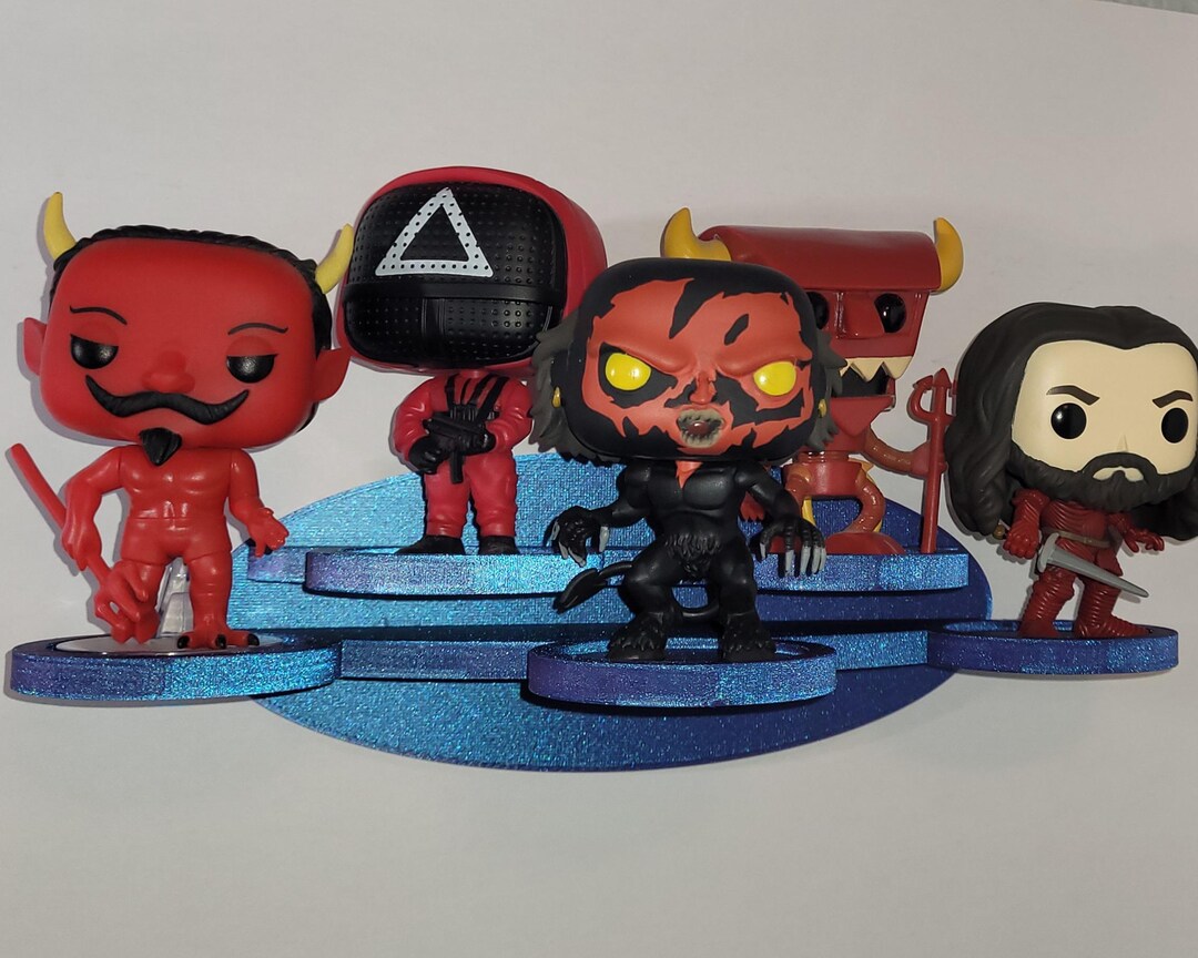 3D Printable Funko Pop Display Stand – Wall-mountable – Two Tier ...