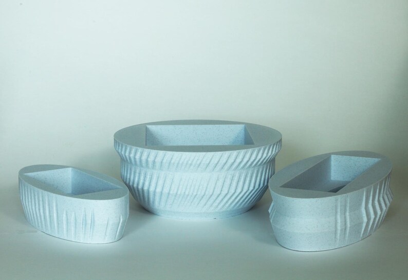 Geometric Pots for LEGO Succulents (item #10309) – Modern Planters With ...
