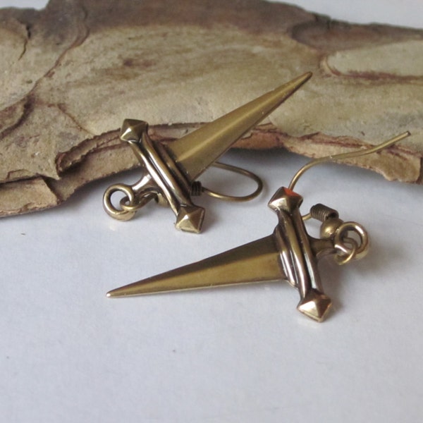 Dagger Earrings - Etsy