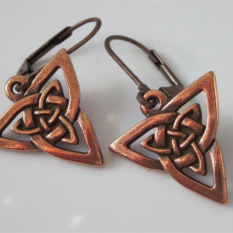 Copper Celtic Knot - Etsy