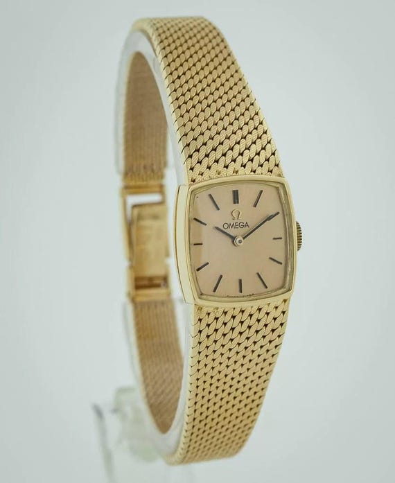 Omega Vintage 1979 Vintage 18K Yellow Gold Watch Vi… - Gem