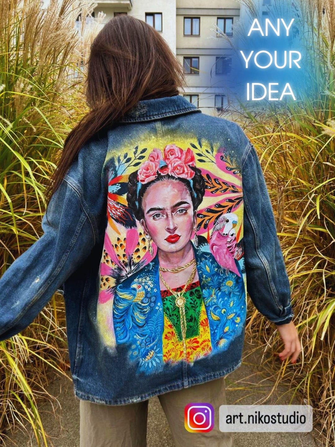 Hand-painted Custom Clothes, Personalized Denim Jackets - Custom Hand ...