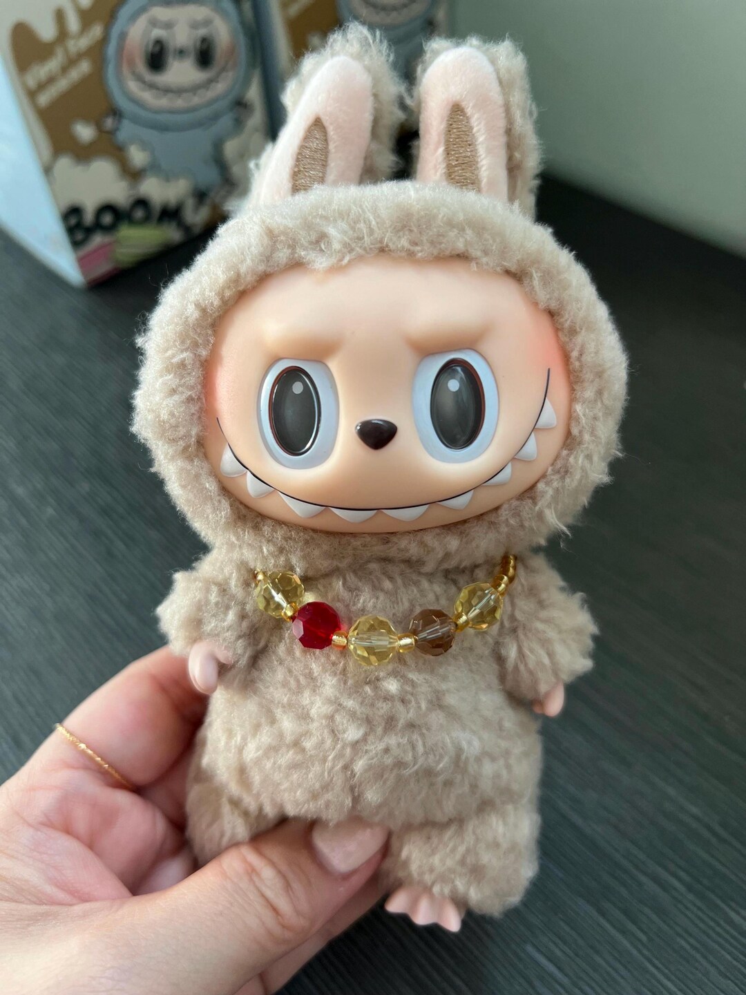 Enchanted Rose Necklace Crown | Labubu Accessory | Jewelry | Crystal ...