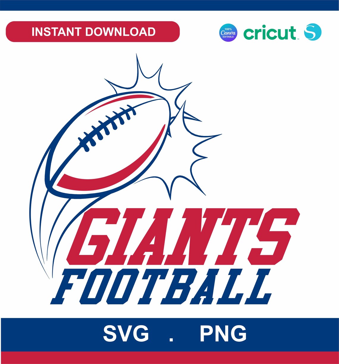 Giants Svg Giants Png Football Png Giants Clipart Giants Sublimation ...