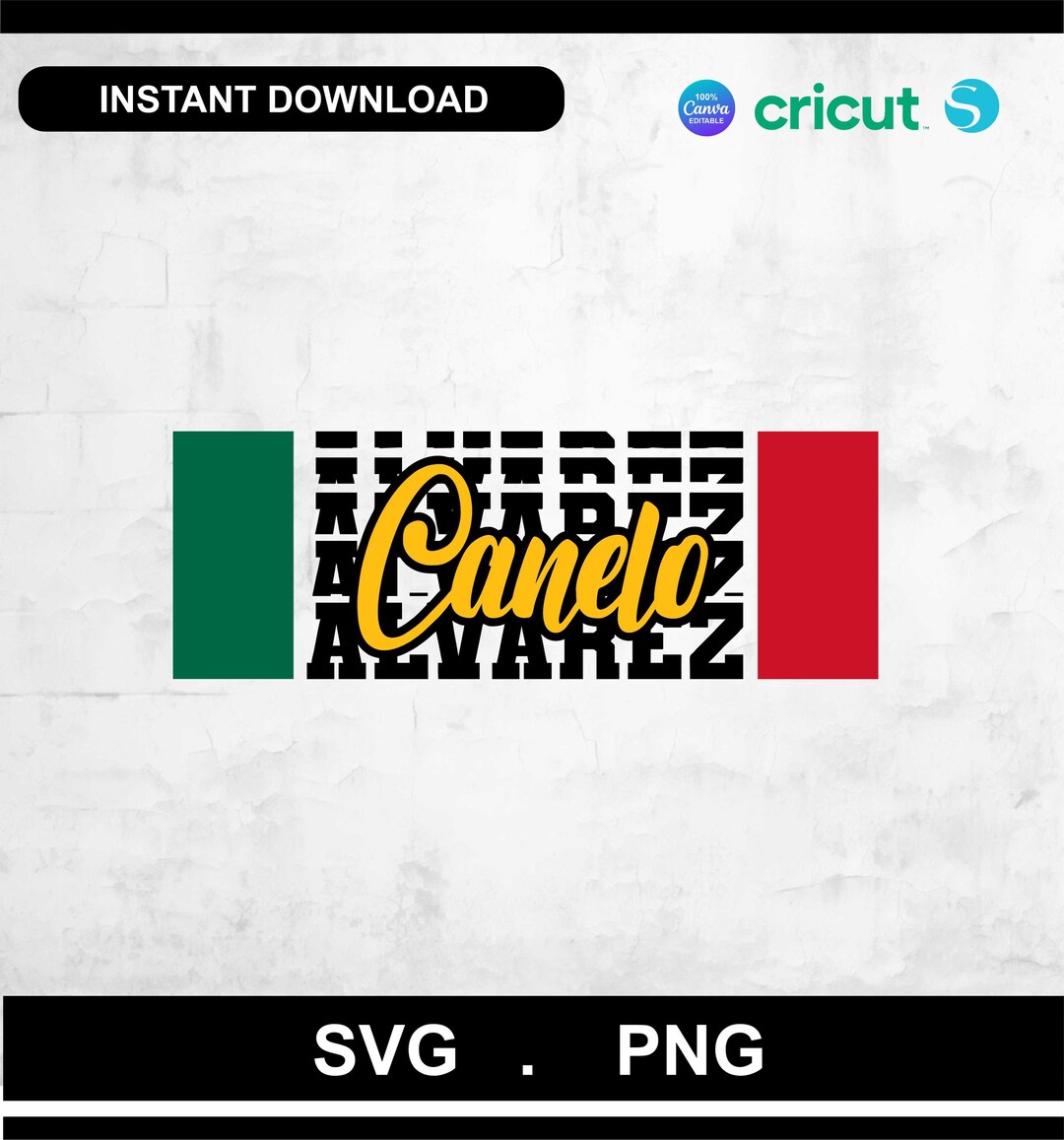 Canelo Mexican Flag Alvarez PNG | Canelo SVG | Canelo T-shirt ...