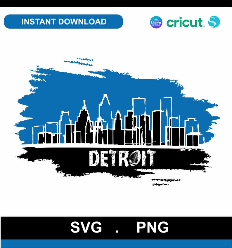 Detroit Svg Detroit Png Football Png Detroit Clipart Detroit ...