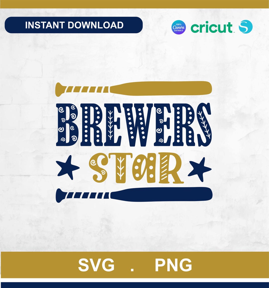 Brewers Baseball SVG - Brewers PNG | Brewers T-shirt Design | Brewers ...