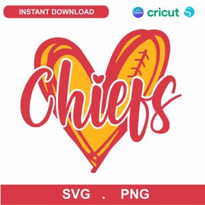 Chiefs Football Fan Article Svg Chiefs Png Football Png Chiefs Heart ...