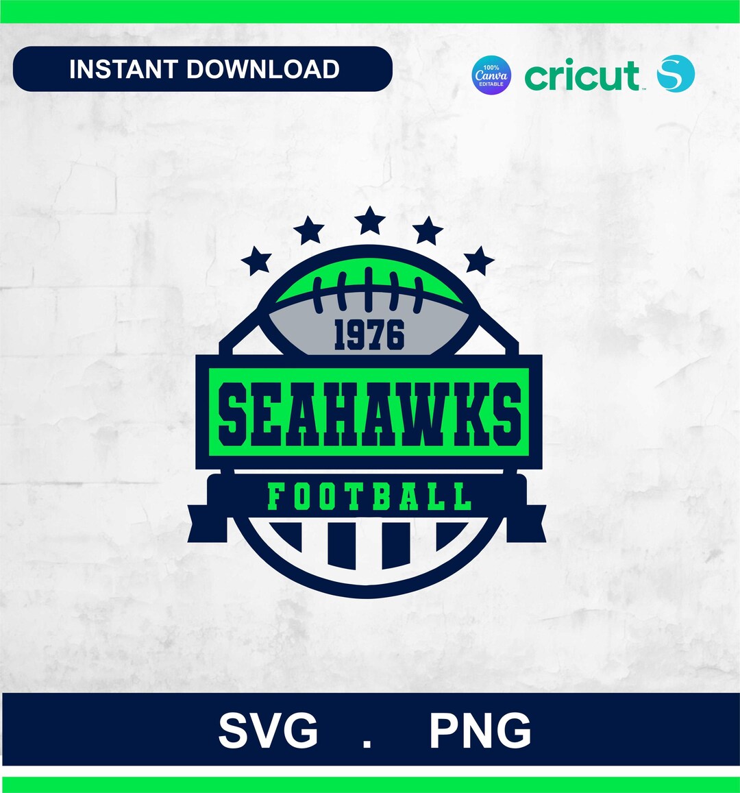 Seahawks Football Star PNG - Seahawks SVG | Seahawks T-shirt | Seahawks ...