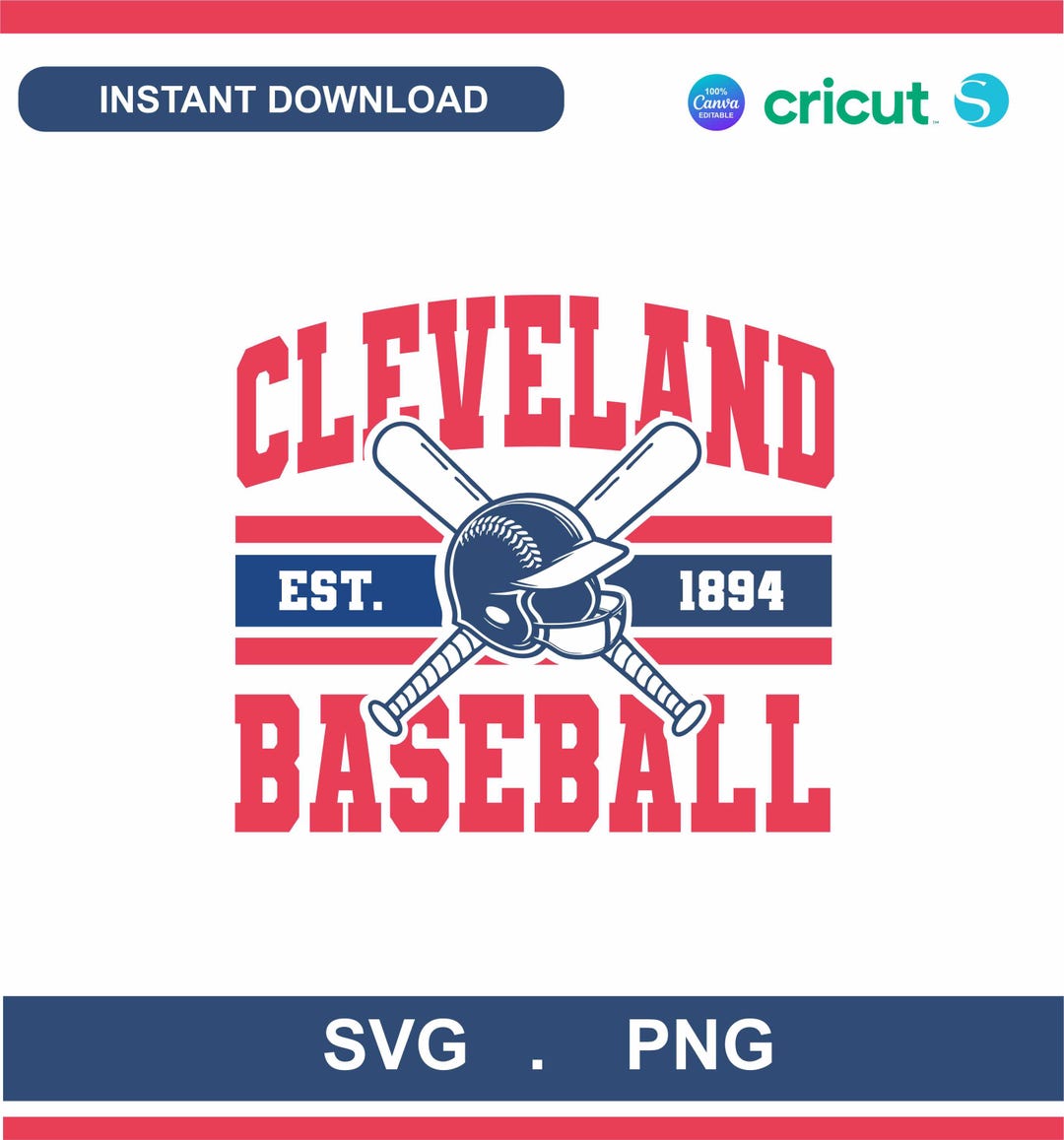 Cleveland Baseball Helmet PNG - Cleveland SVG | Cleveland T-shirt ...