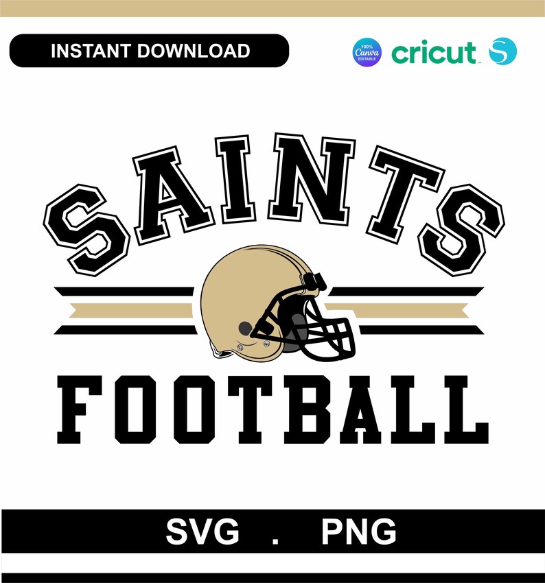 Saints Svg Saints Png Football Png Saints Clipart Saints Sublimation ...