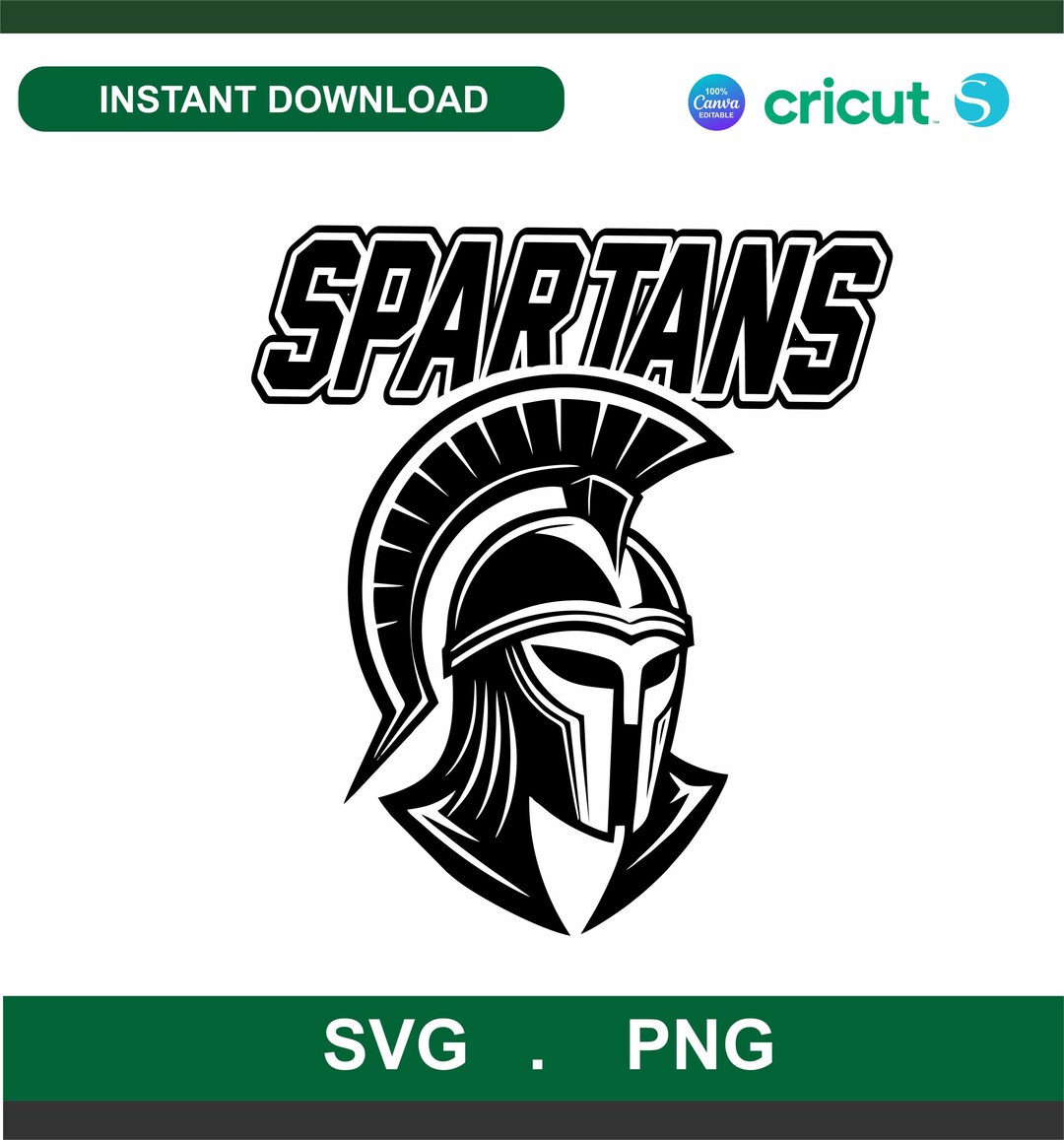 Spartans Svg Spartans Png Football Png Spartans Clipart Spartans ...
