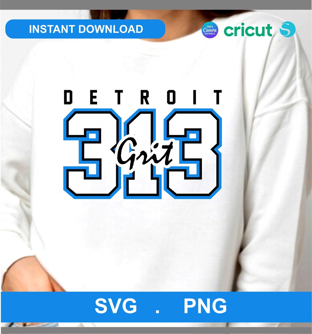 313 Detroit Grit SVG - Detroit PNG | Detroit T-shirt | Detroit ...