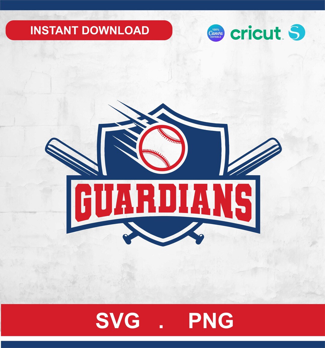 Guardians Baseball Shield SVG - Guardians PNG | Guardians Sublimation ...