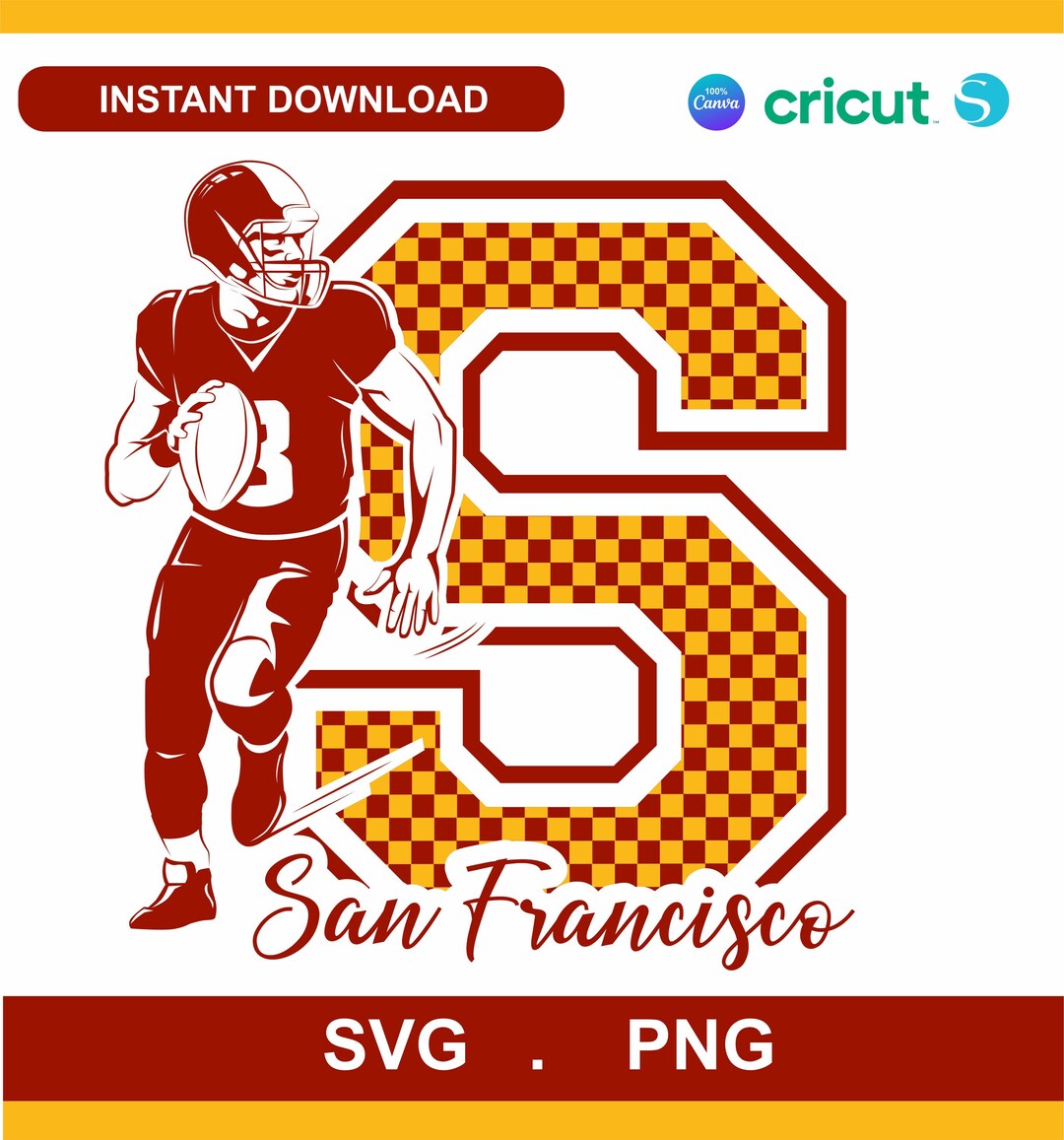 San Francisco Svg San Francisco Png Football Png San Francisco Clipart ...