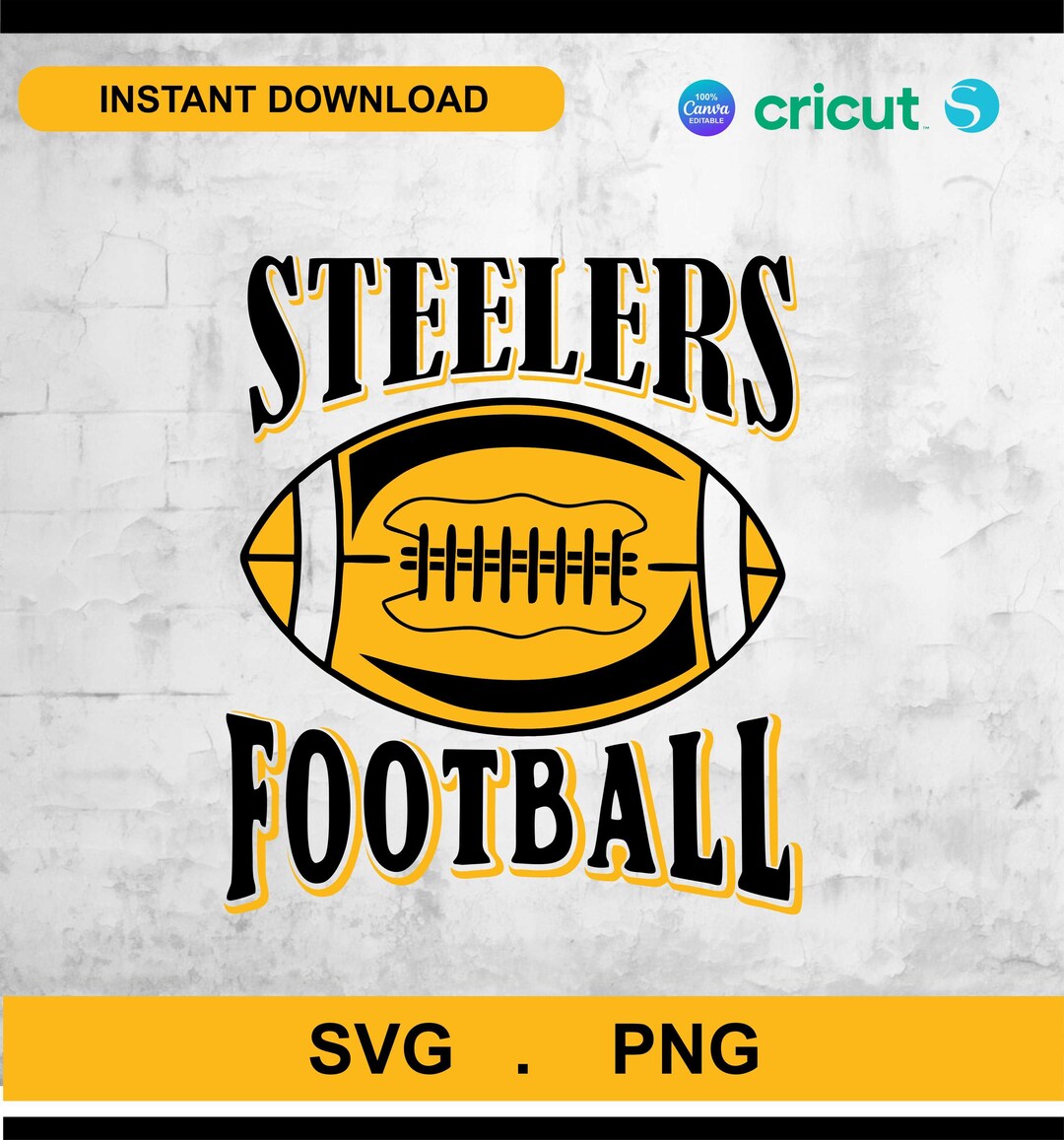 Steelers Football SVG | Steelers PNG | Steelers T-shirt Design ...