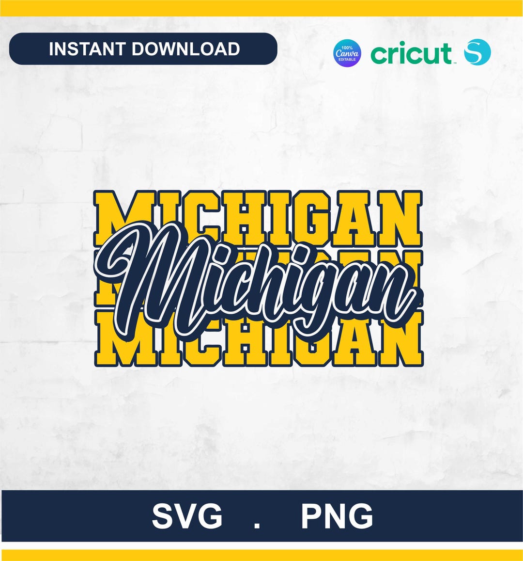 Michigan Football SVG - Michigan PNG | Wolverines T-shirt | Michigan ...