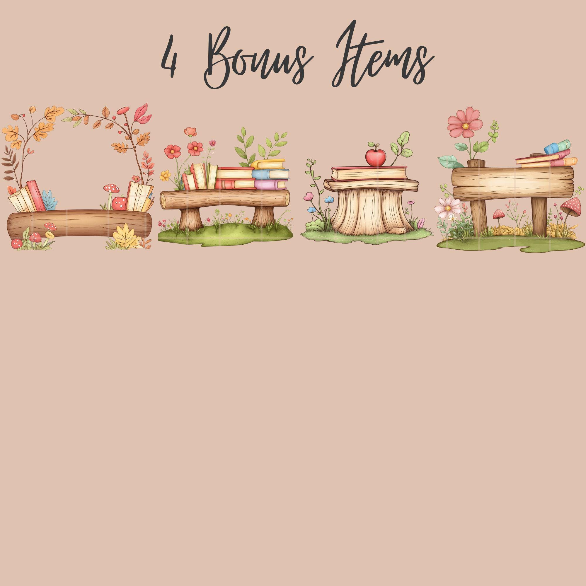 Woodland Animals Classroom Jobs Clip Art – Cute Forest Creatures PNG ...