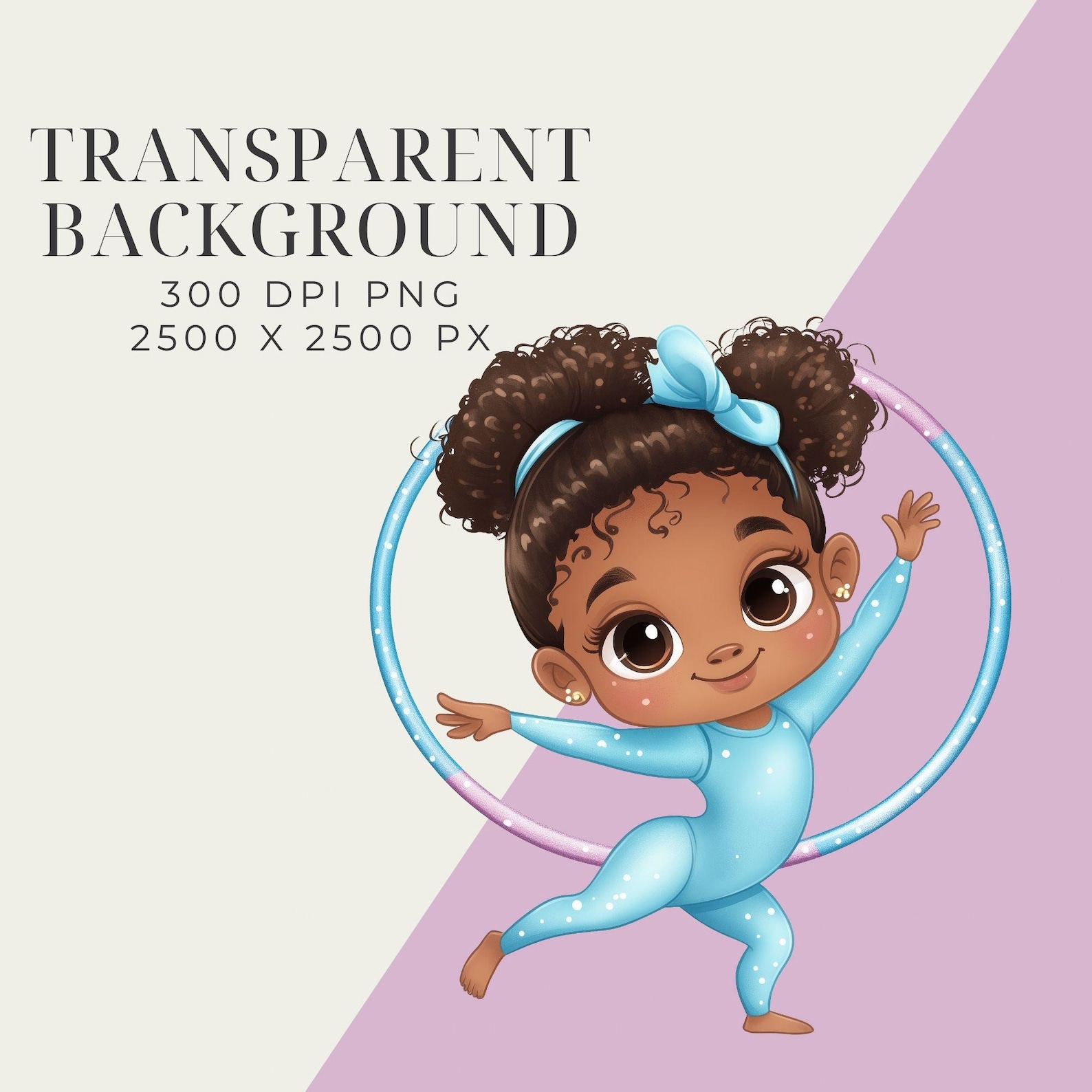 Rhythmic Gymnastics Clipart PNG - Artistic Hoop Digital Download ...