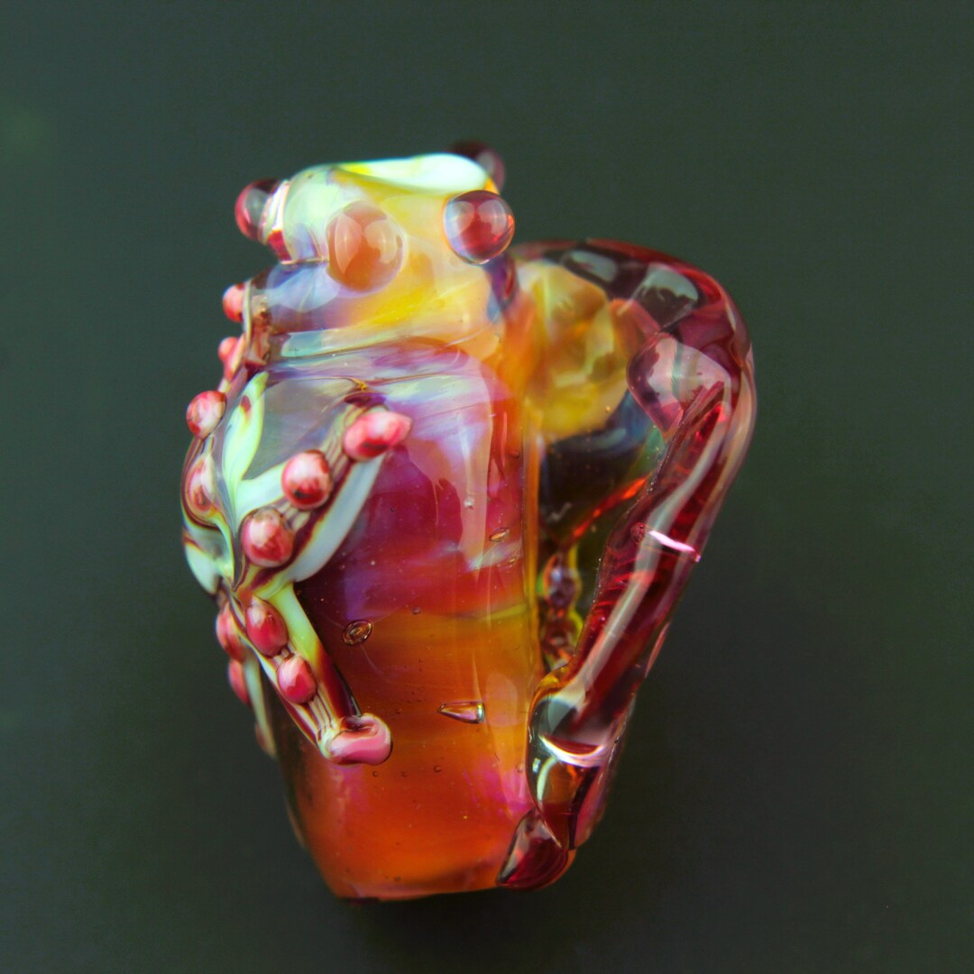 Glass Seashell Bead Lampwork, Focal Shell - Etsy