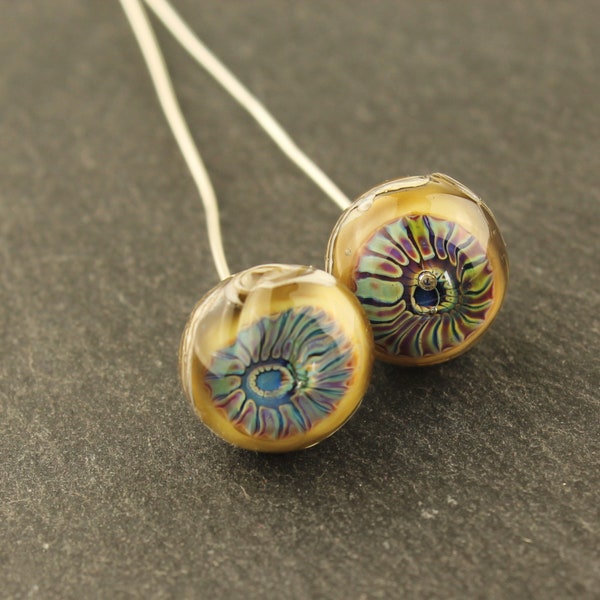 Lampwork Headpins - Etsy