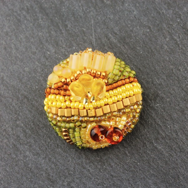 Bead Embroidery - Etsy
