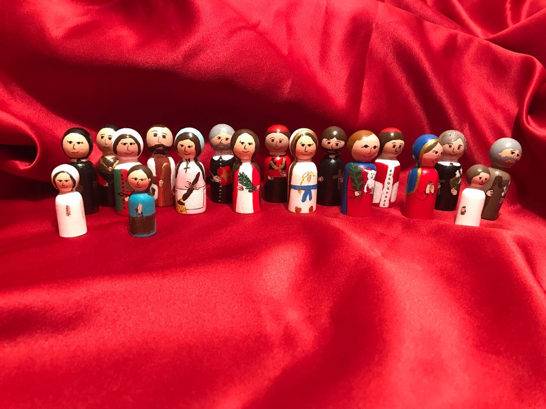 Feast of All Saints, Catholic Saint Dolls, Saint Dolls, Catholic Gift ...