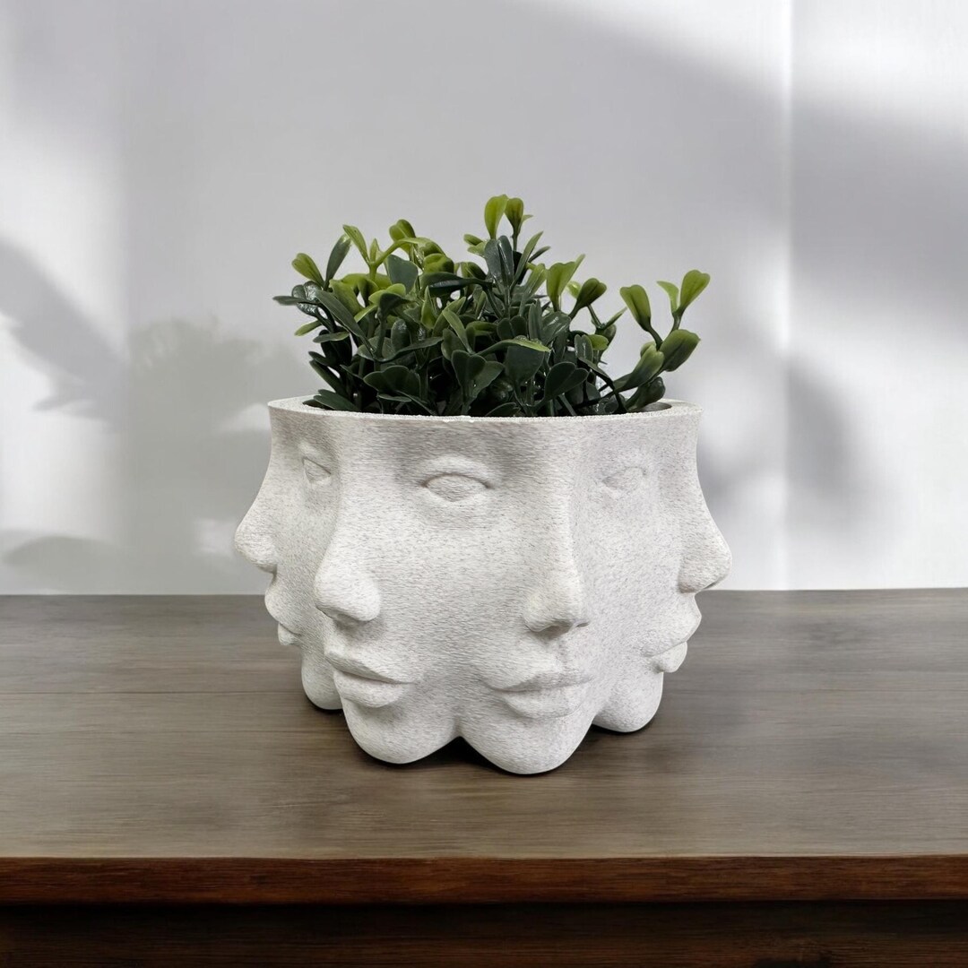 Face Planter - Novelty Plant Pots - Etsy