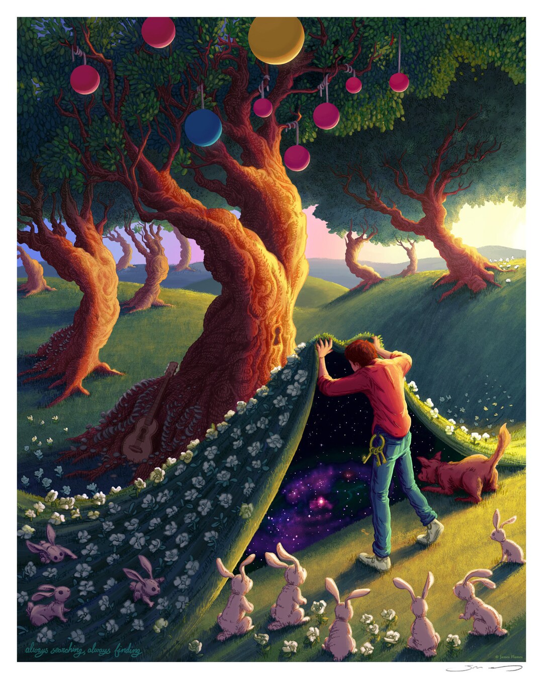 Always Searching, Always Finding Art Print - Etsy