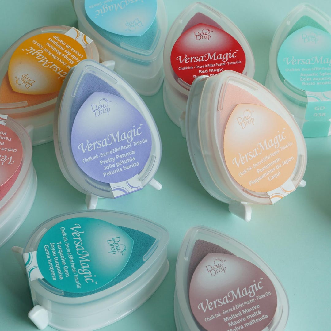 Versamagic Dewdrop Multi-surface Chalk Ink Pads,multiple Colors of ...