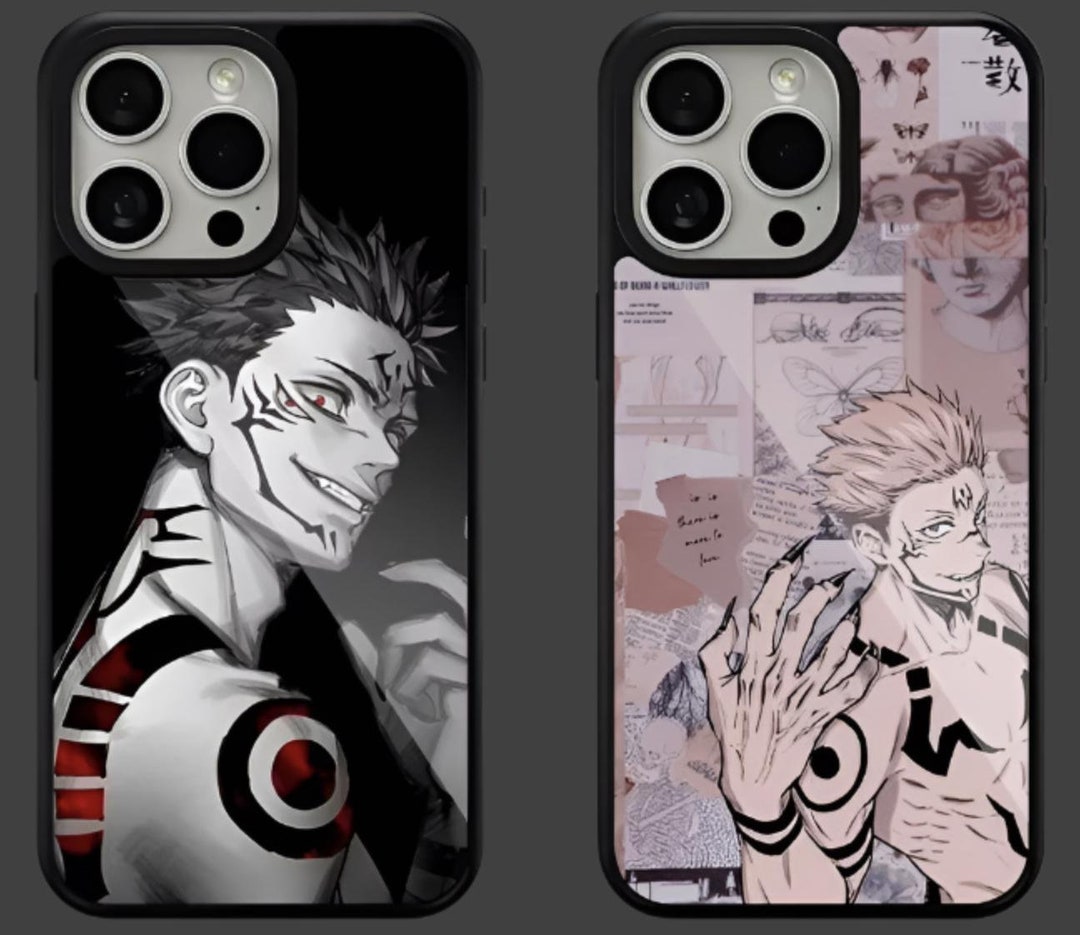 Jujutsu Kaisen Ryomen Sukuna Phone Case for iPhone 16 15 14 13 12 11 ...