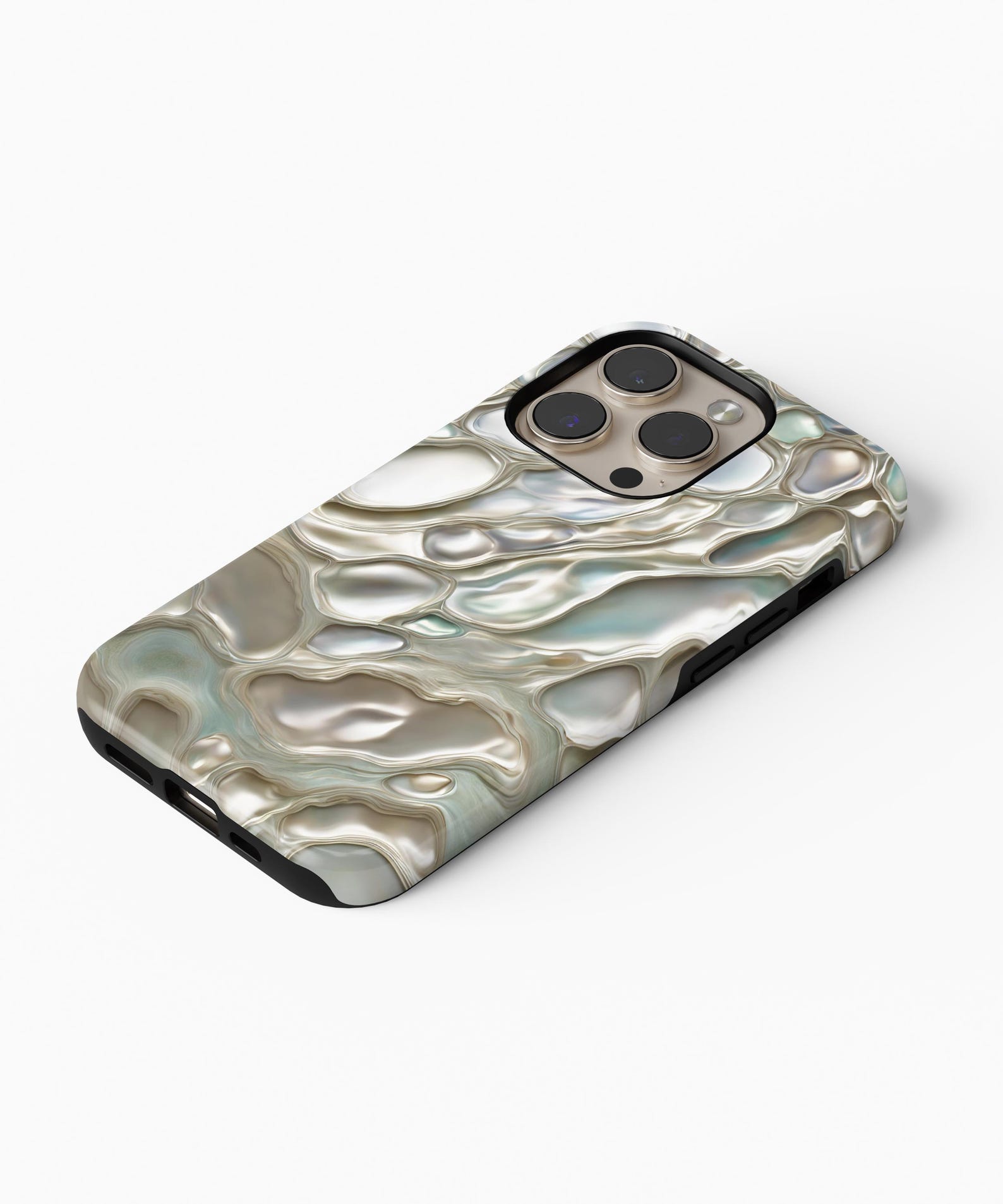 Elegant Mother of Pearl Phone Case for iPhone & Samsung, Luxury Phone ...