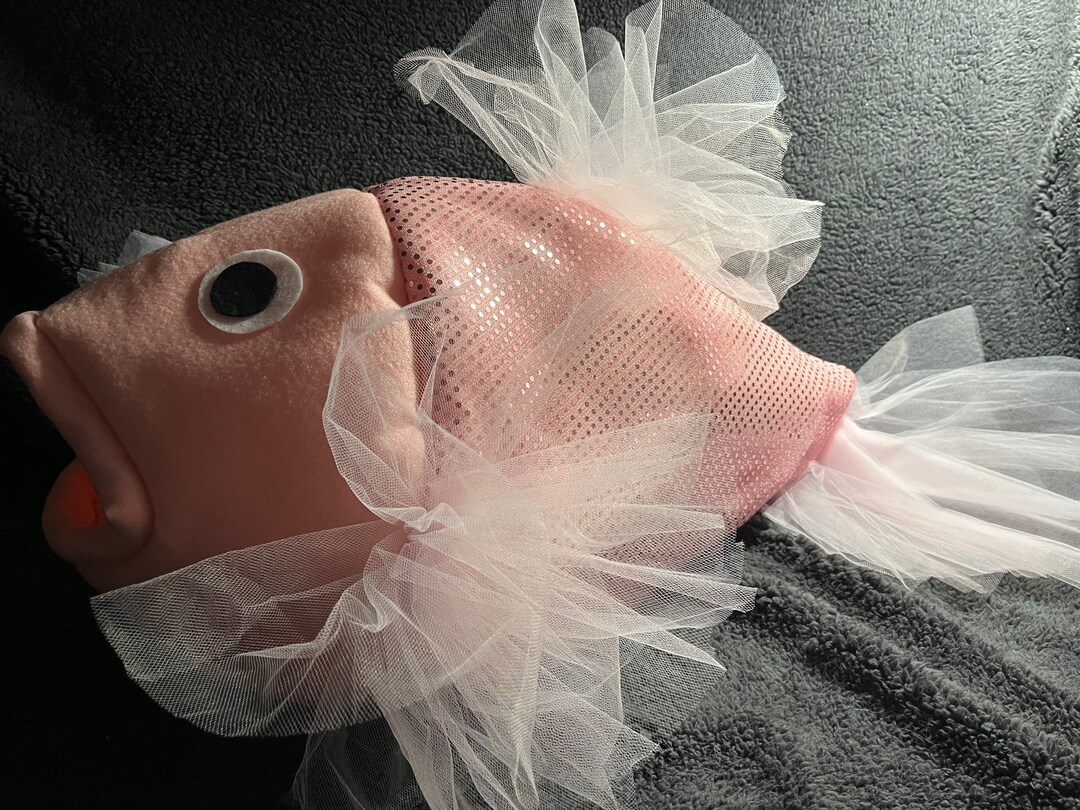 Pink Sequin Betta Fish Costume - Etsy