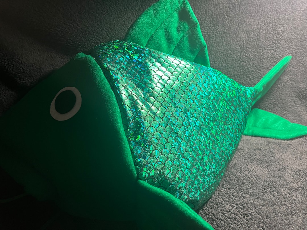 Green Mermaid Scale Fish Costume-one Size Fits All - Etsy