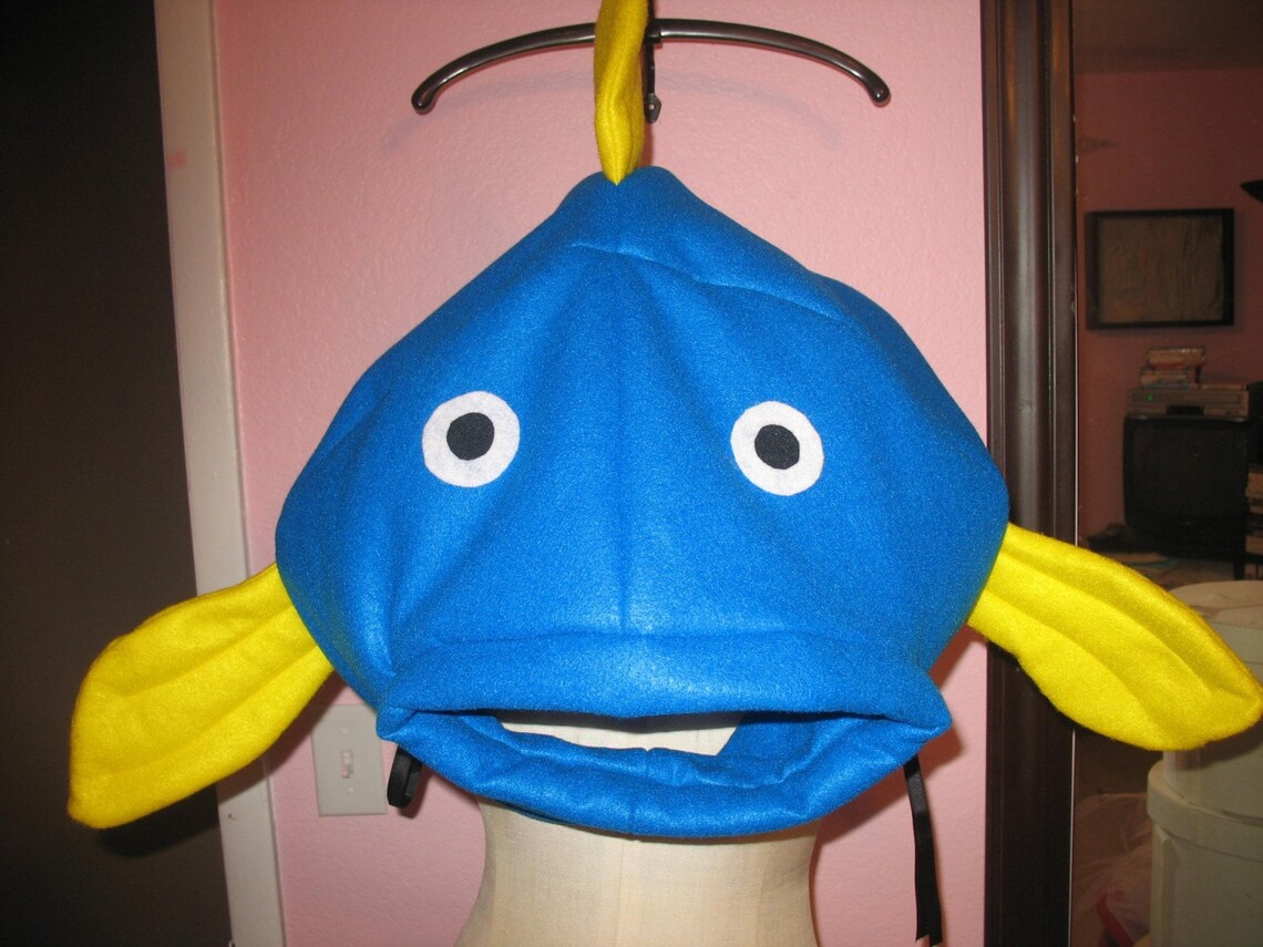 Blue Fish Costume One Size - Etsy