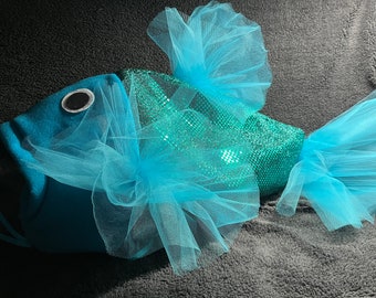 Teal Sequin Fish Costume-one Size Fits All - Etsy