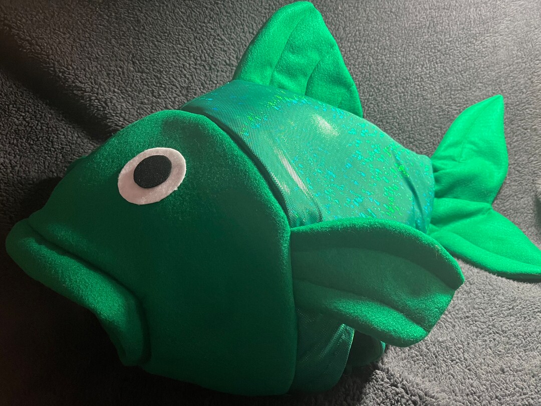 Green Shimmer Fish Costume - Etsy