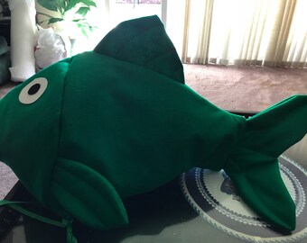 Green Fish Costume-one Size Fits All | Etsy