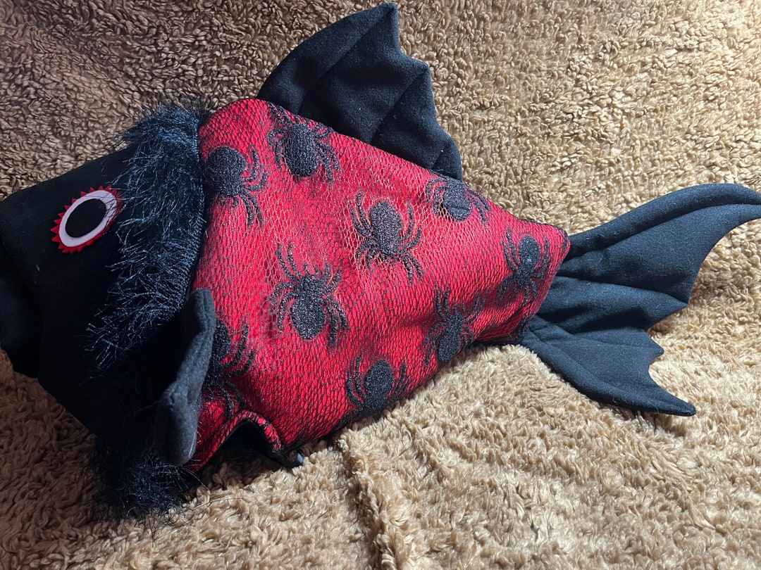 Black Widow Fish Head Costume - Etsy