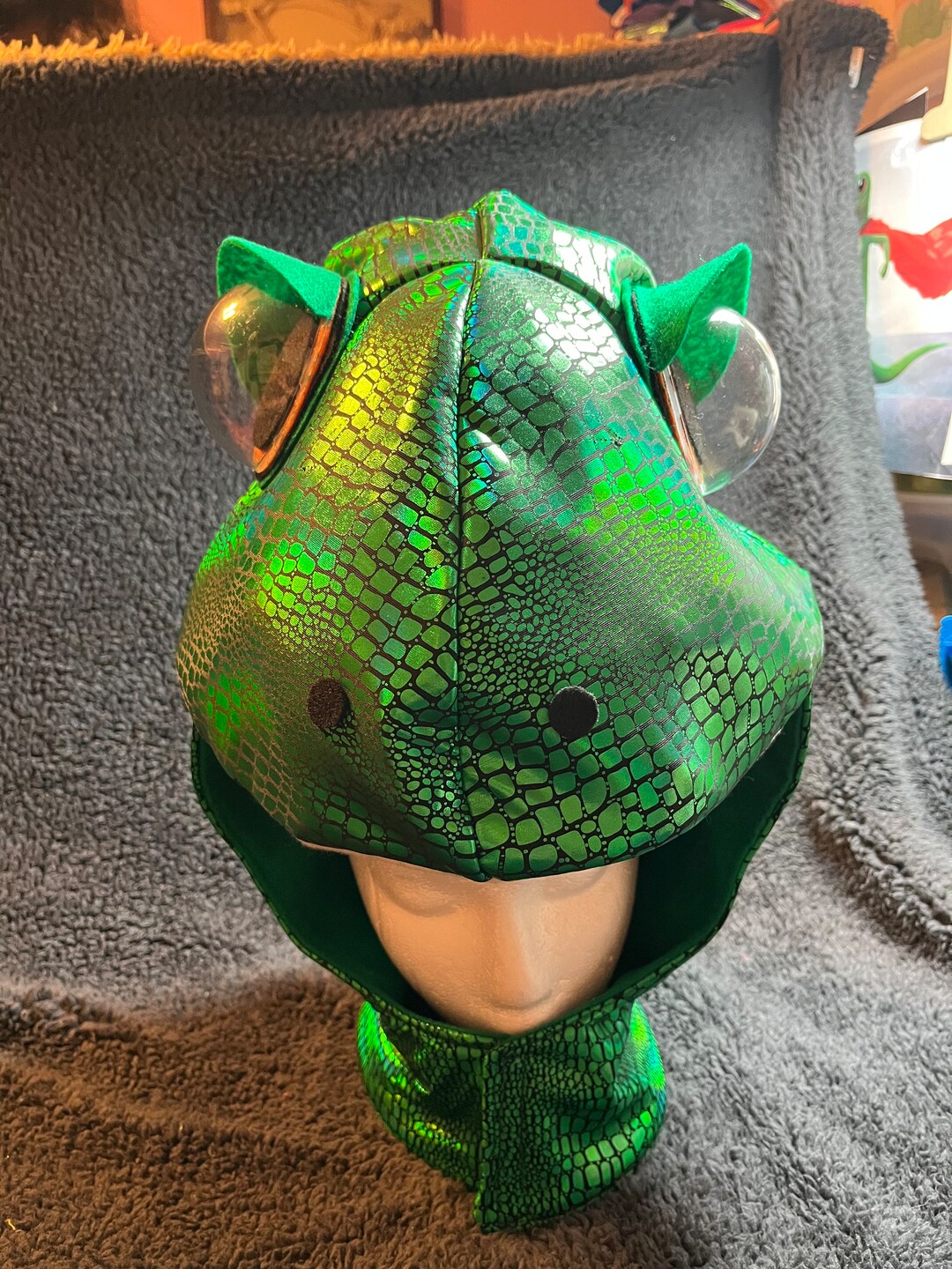 Amphibian Costume Hood - Etsy
