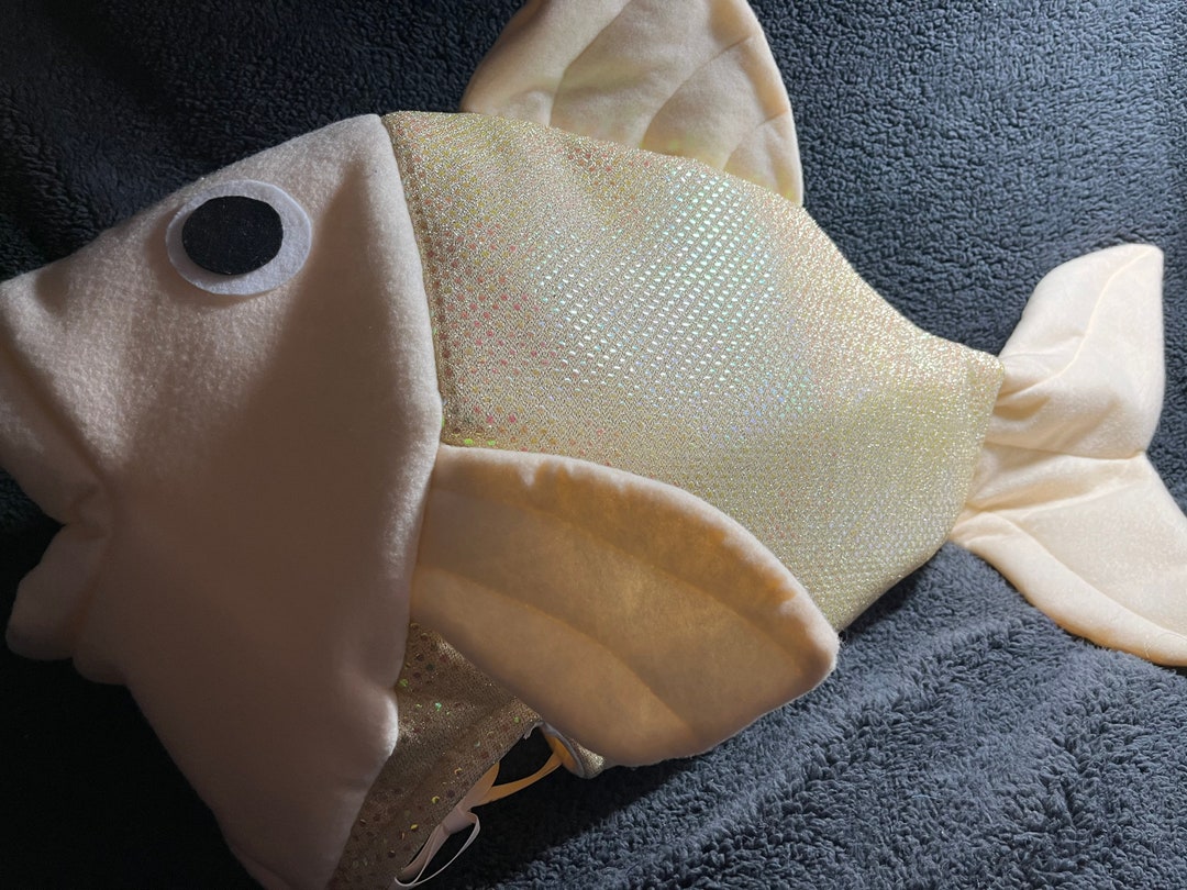 Ivory Sequin Fish Costume - Etsy