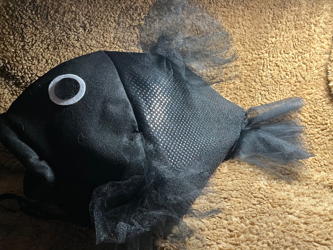 Black Betta Fish Costume - Etsy