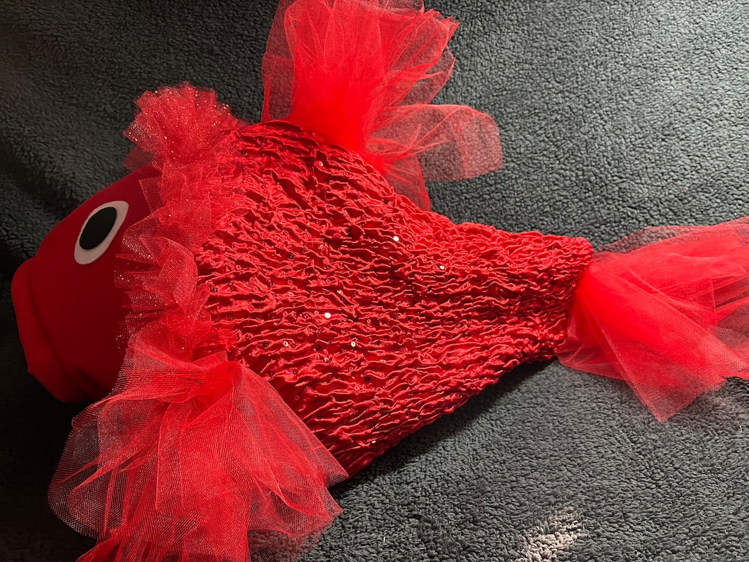 Red Coffin Betta Fish Costume - Etsy