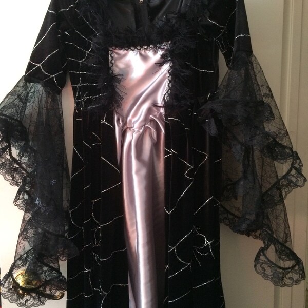 Black Spider Web Dress - Etsy