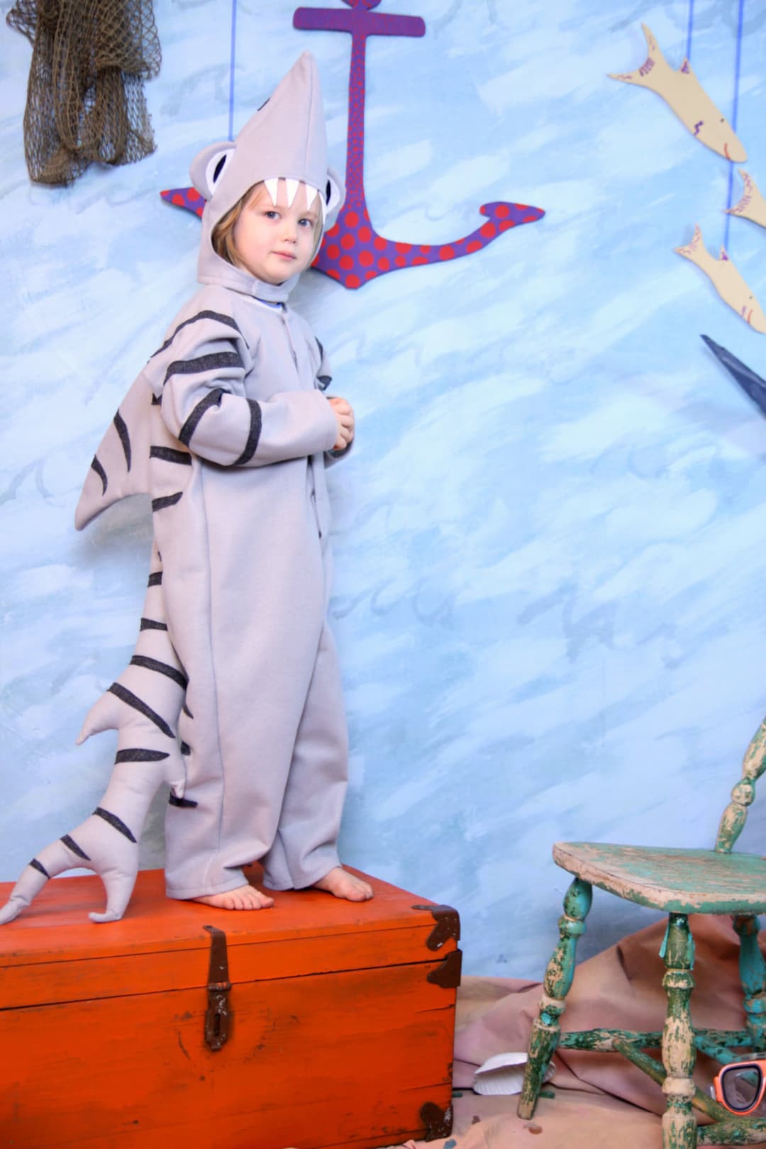 Tiger Shark Costume - Etsy
