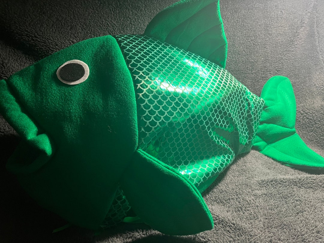 Green Fish Costume-one Size Fits All - Etsy