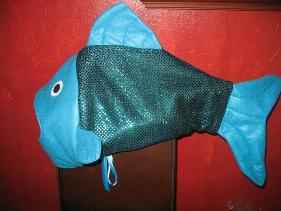 Teal Sequin Fish Costume-one Size Fits All | Etsy