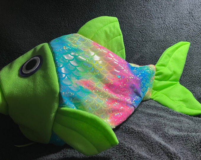Rainbow Fish Costume Rainbow Fish Dress up - T Shirt Headband and Tail ...