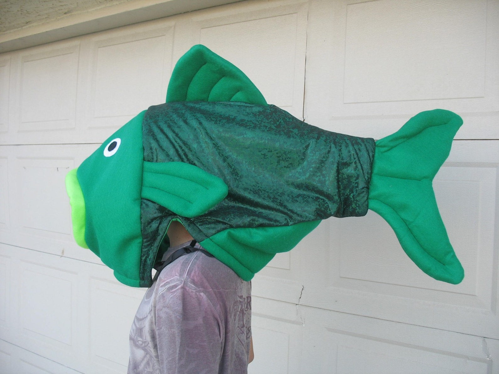 Green Fish Costume-one Size Fits All - Etsy