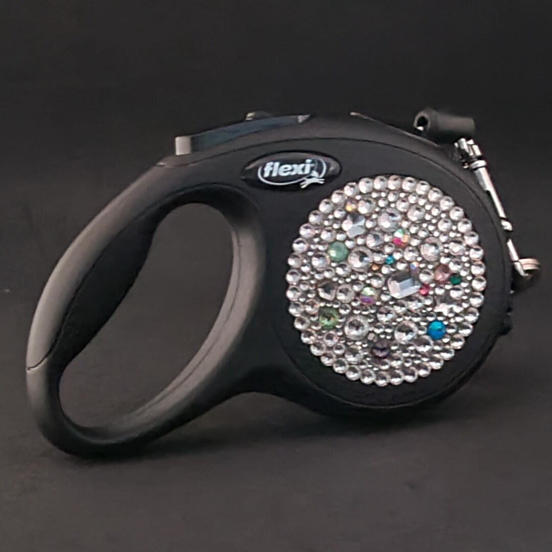 Rhinestone Automatic Retractable Leash for Cats and Dogs - Etsy